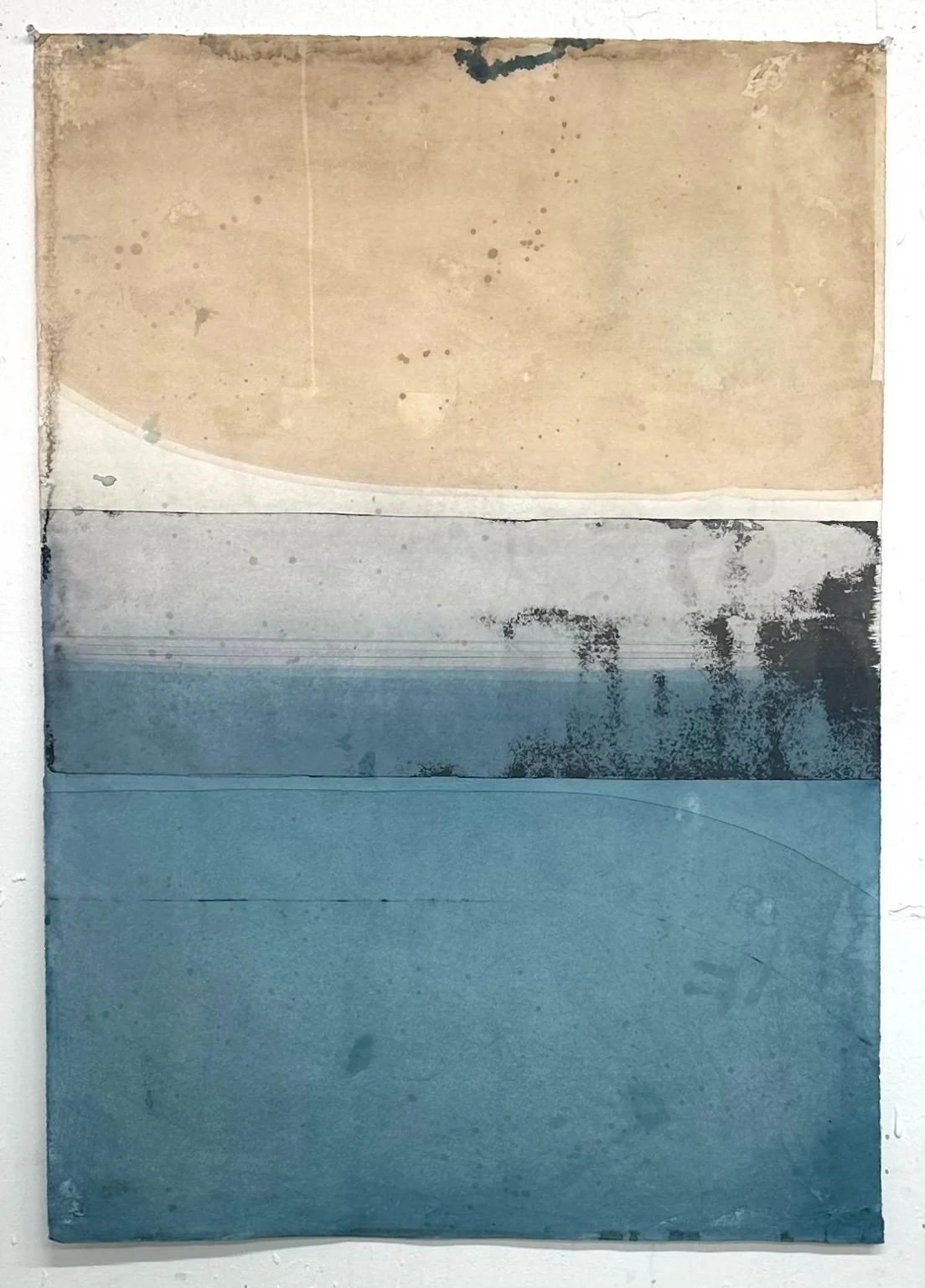 Mixed Media Paper Paintings by Artist Lisa Weiss