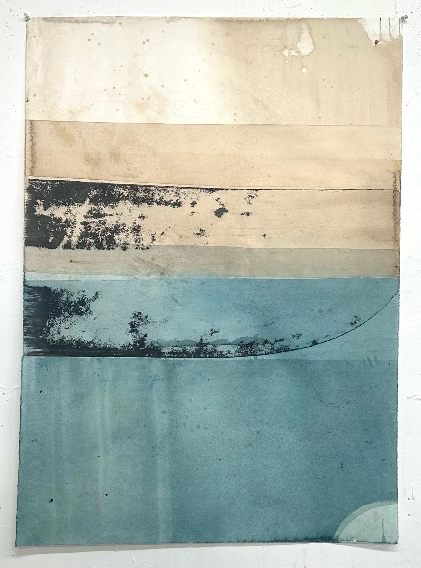 Mixed Media Paper Paintings by Artist Lisa Weiss