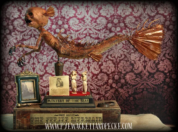 FeeJee Mermaid in 5 Days - one man's build of the iconic gaffed exhibit ...