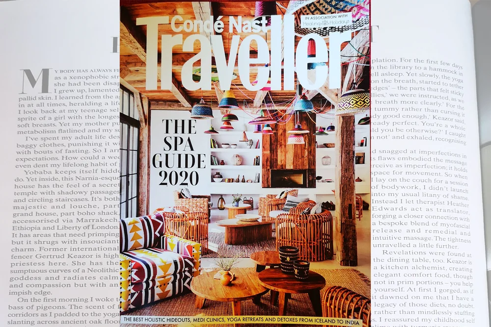 Anonymous confessional in the Conde Nast Traveller Spa Guide 2020 ...