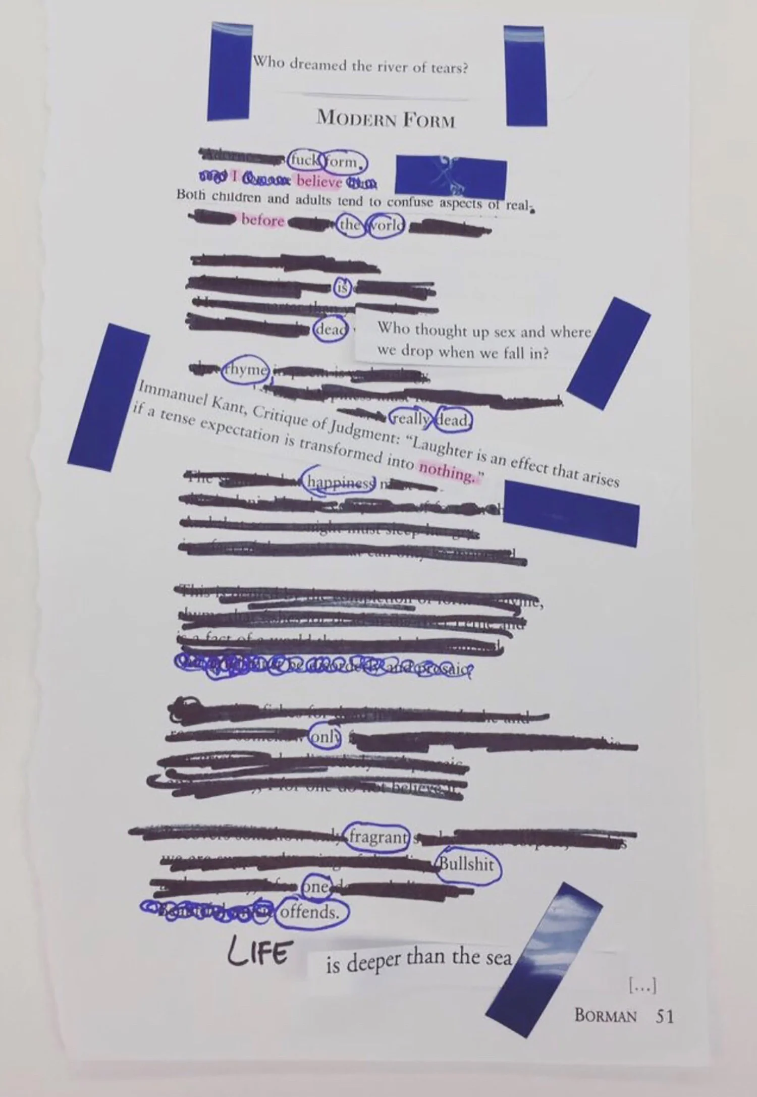 A Process of Illumination: Conversations about Erasure Poetry ...