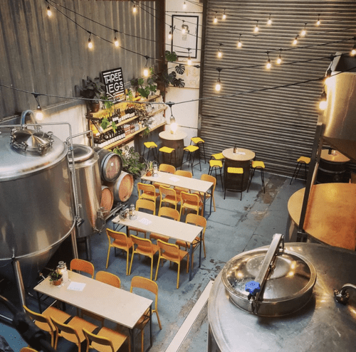 Taproom old — The Three Legs Brewing Company