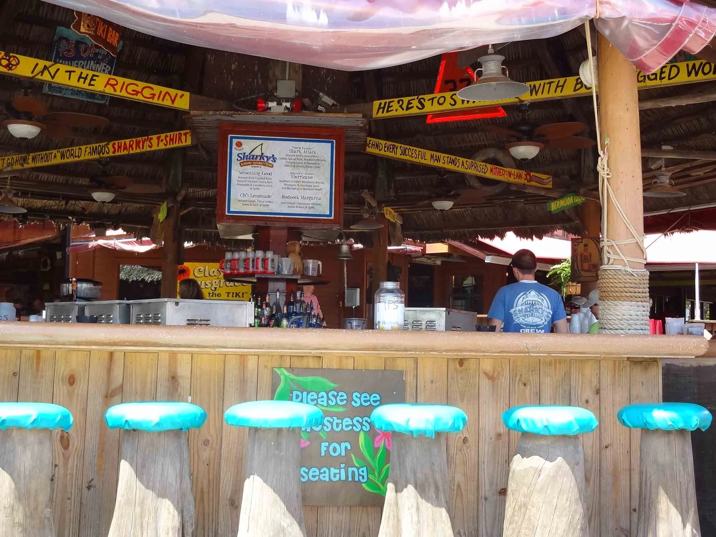 Sharky's Beachfront Restaurant — Florida Beach Bar