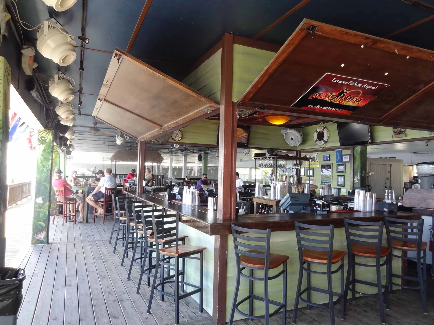 Hula Bay Club and Duke's Retired Surfer's Island Bar — Florida Beach Bar