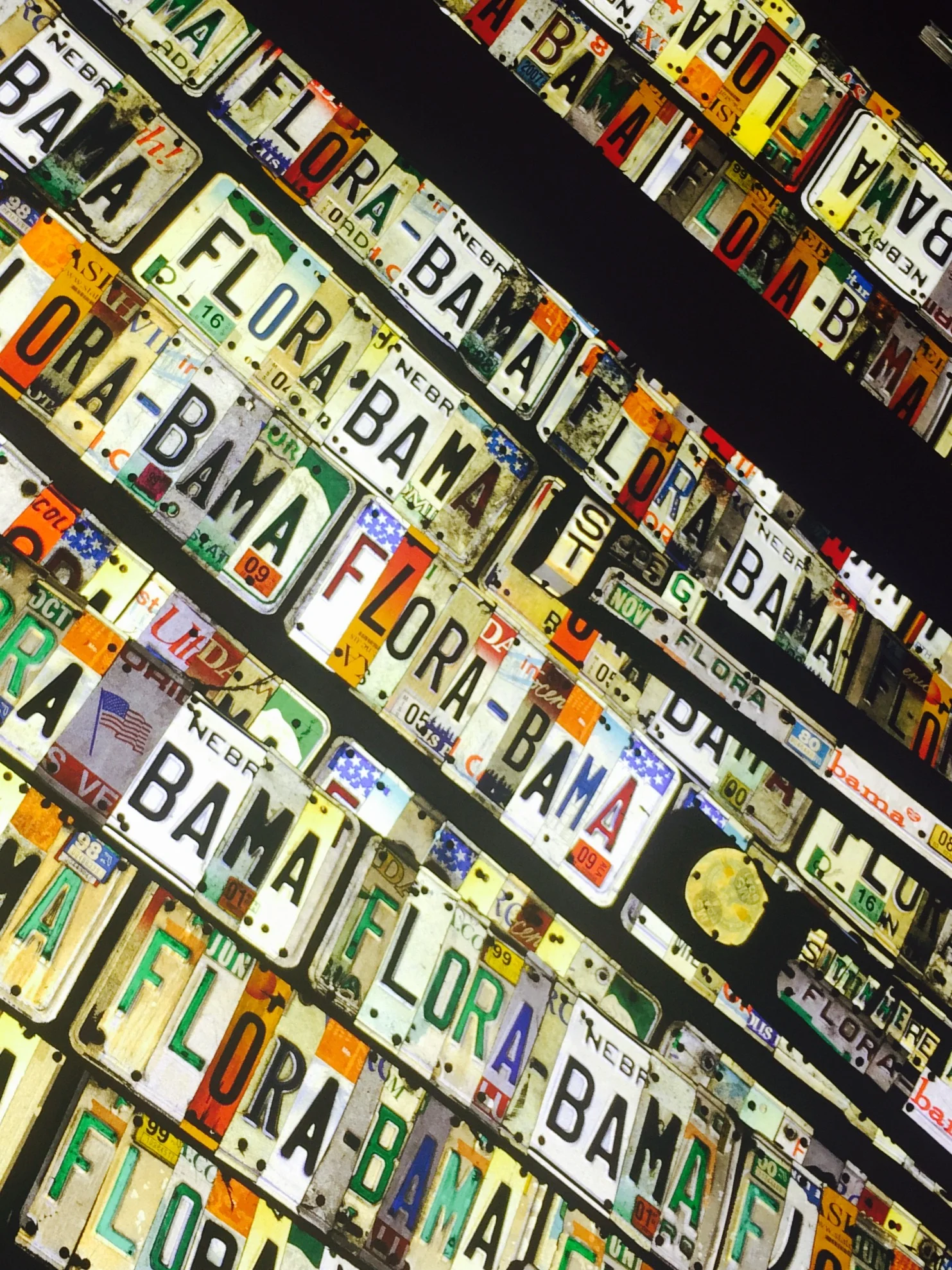 The Story Behind Flora-Bama's License Plate Mural — Florida Beach Bar