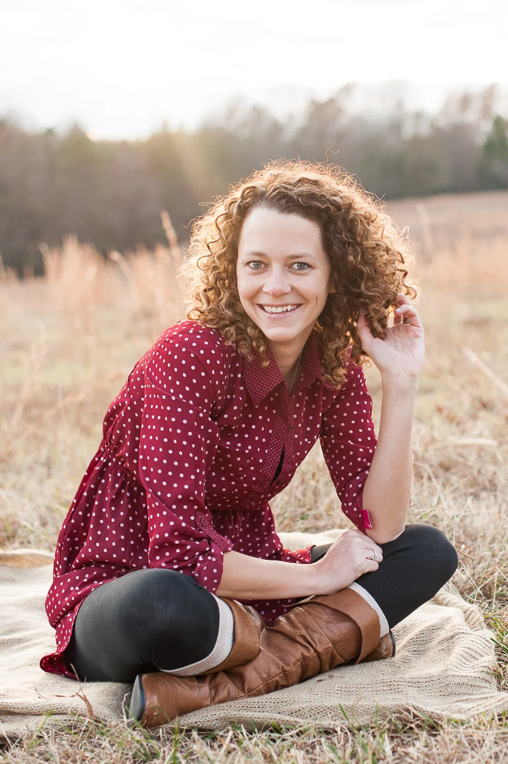 Rustic Outdoor Bridal Session | Callie — yah Photography