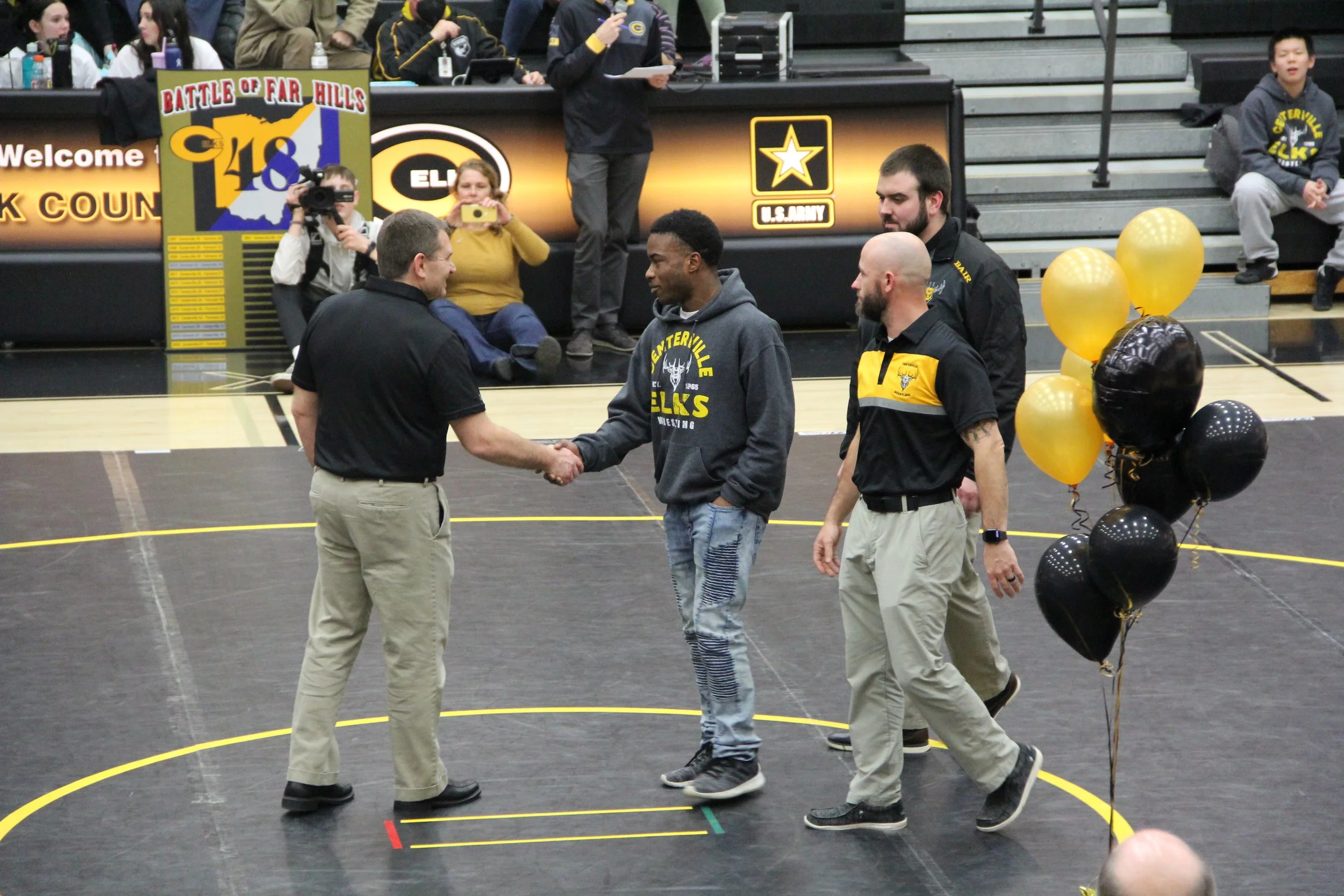 5 Jan 2022 Senior Night with Parents — CENTERVILLE ELKS