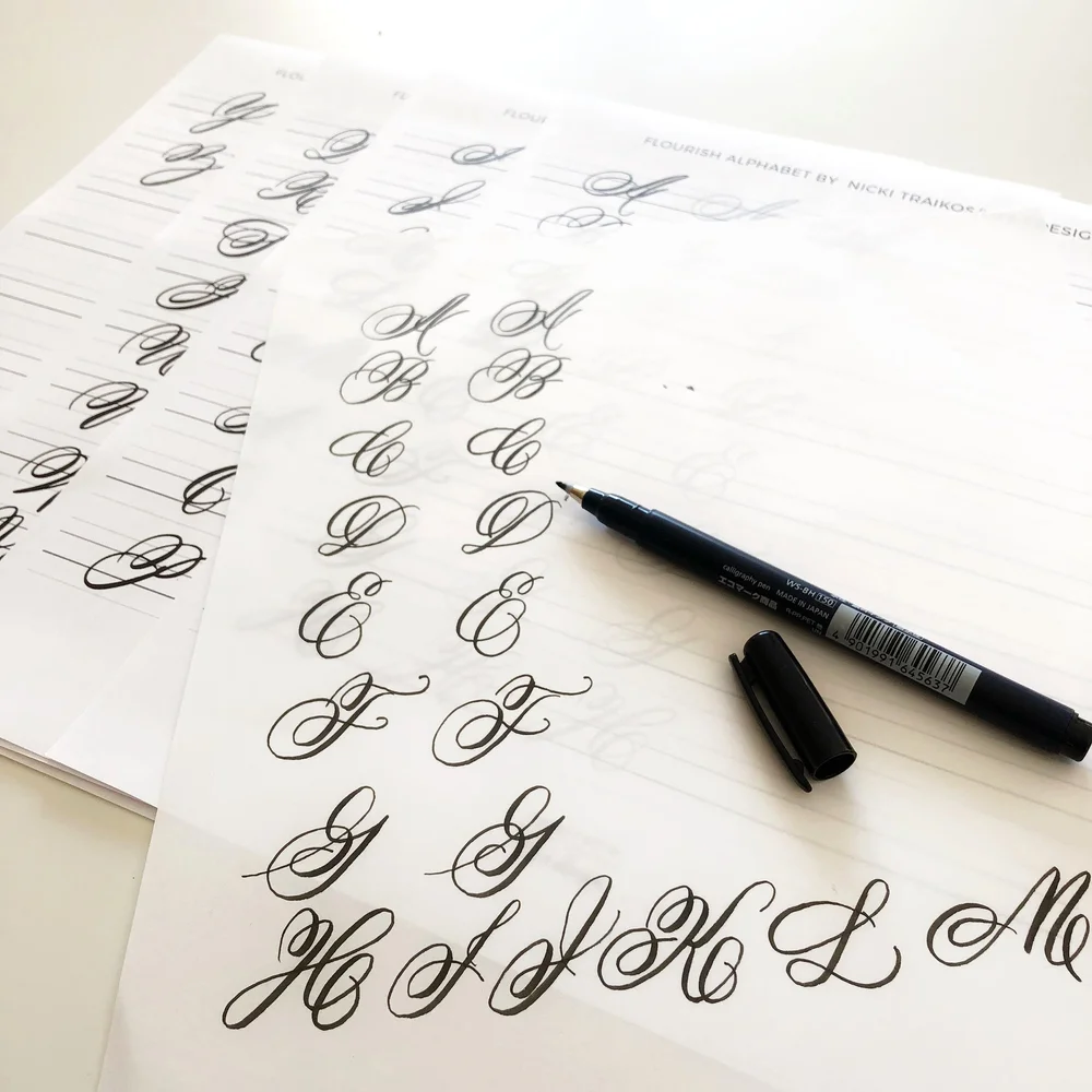 My top hand lettering tools for beginners — Nicki Traikos | life i design