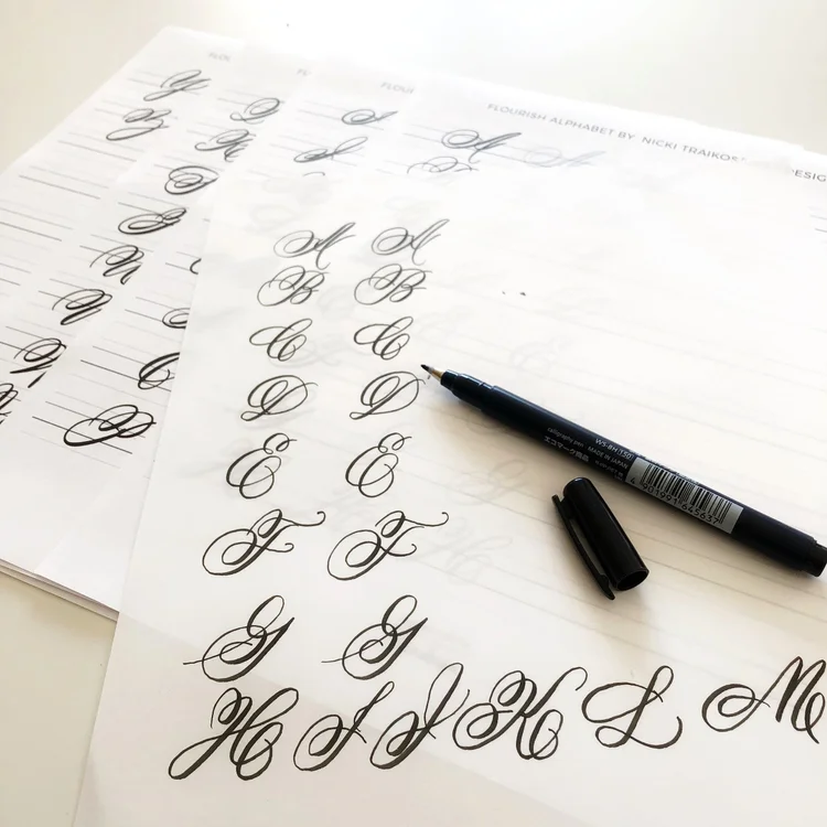 My top hand lettering tools for beginners — Nicki Traikos | life i design