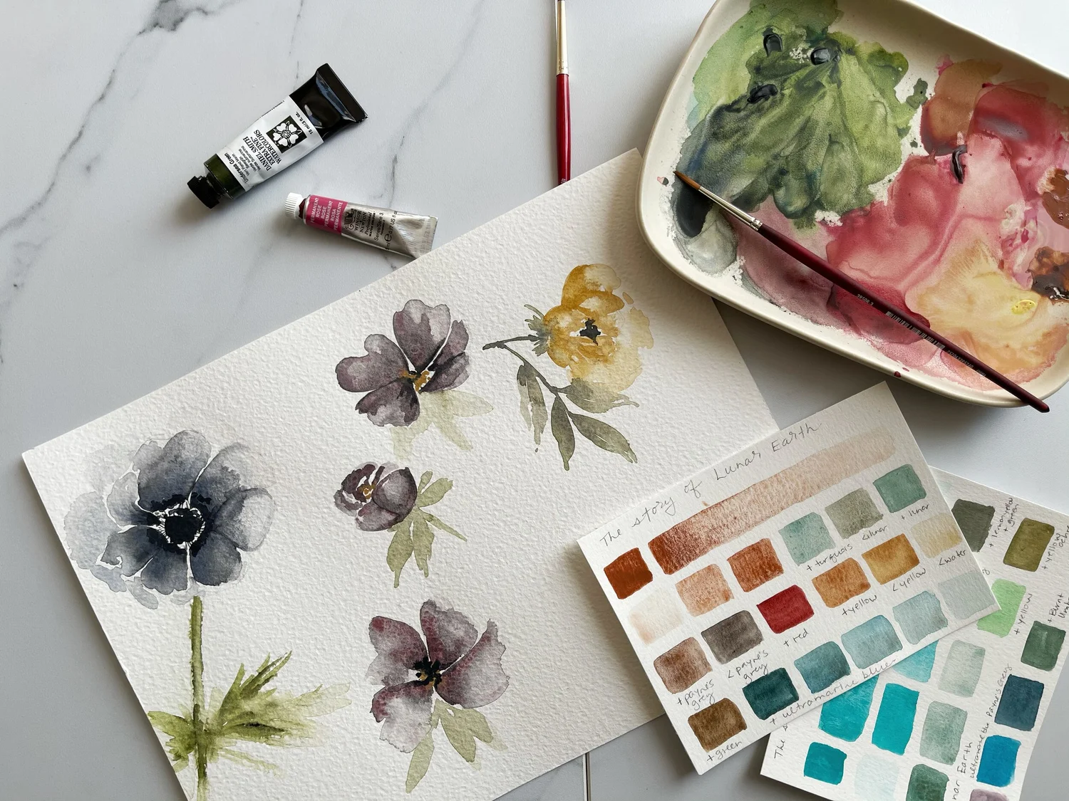 Advanced Watercolors Made Simple — Nicki Traikos | life i design