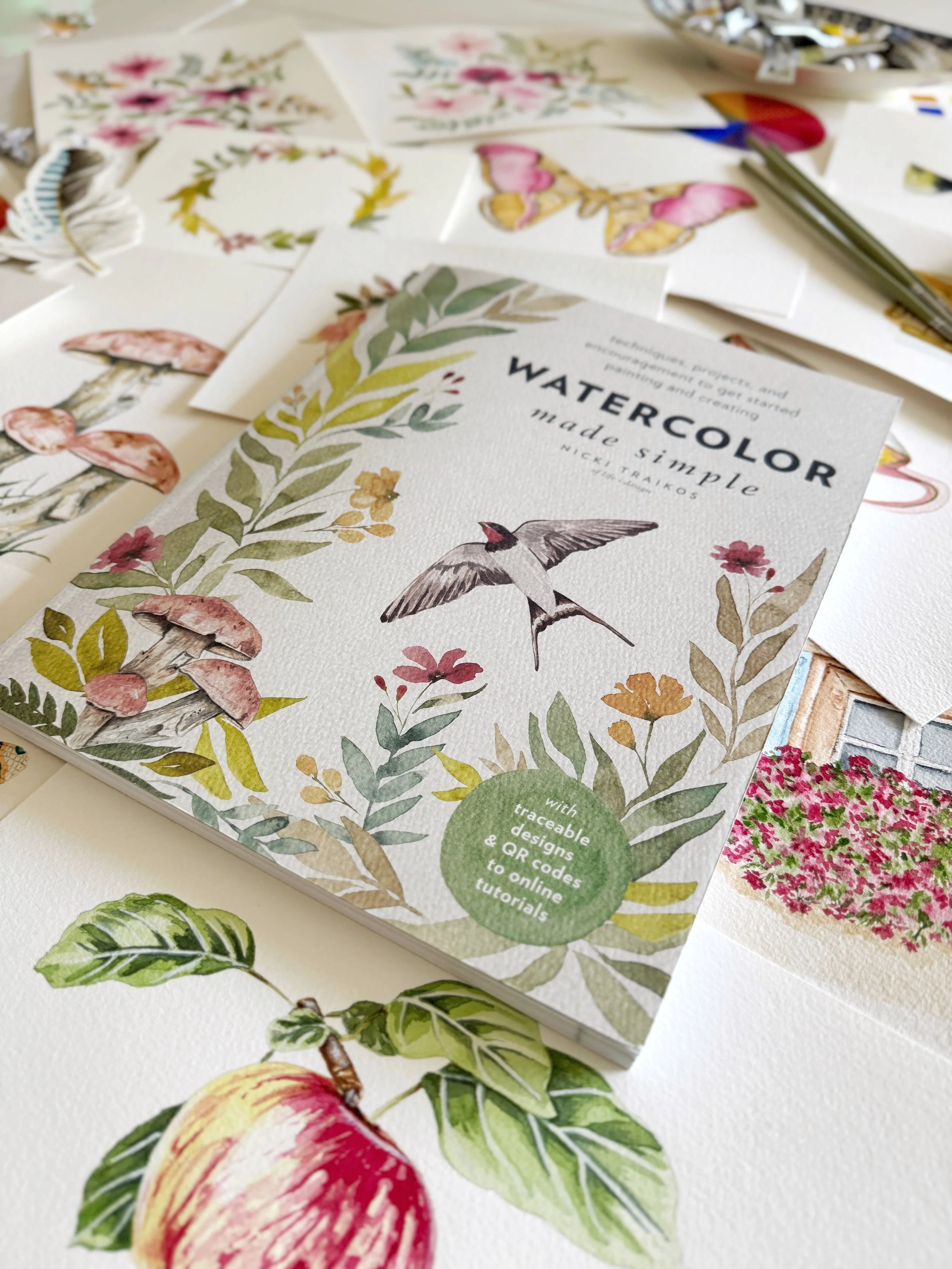 Watercolor Books — Nicki Traikos | life i design
