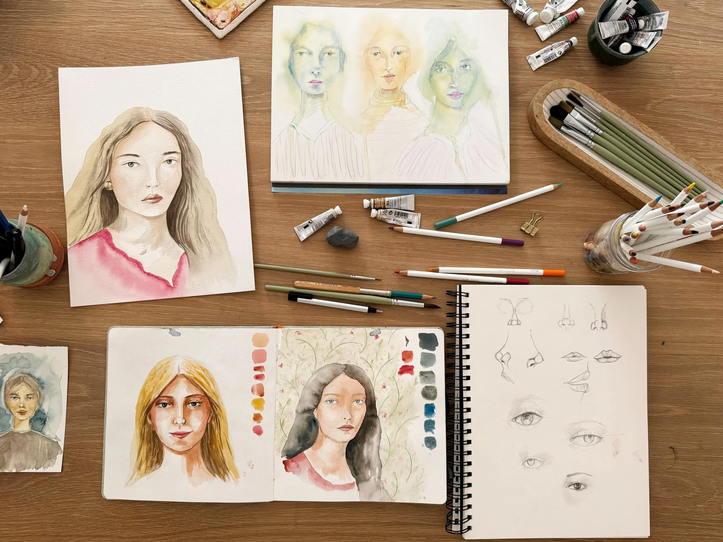 Finally Feel Confident Painting Portraits: Portraits Made Simple ...