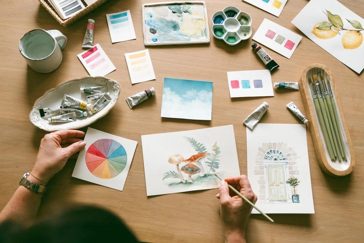 Watercolor Made Simple Workbook — Nicki Traikos | life i design