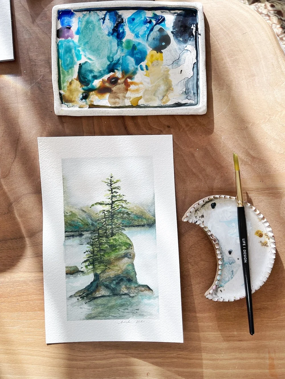 Online Watercolor Classes - life i design — Nicki Traikos | life i design