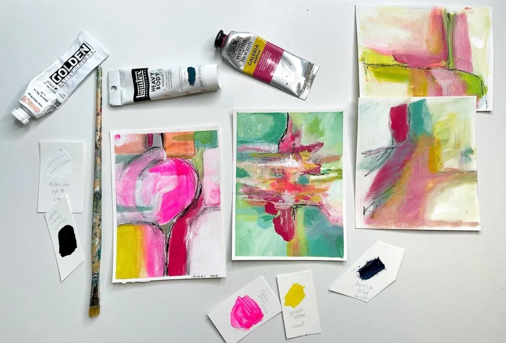 Our Newest Class is here! Abstracts Made Simple — Nicki Traikos | life ...