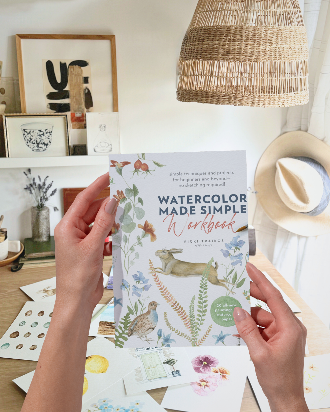 Watercolor Made Simple Workbook — Nicki Traikos | life i design