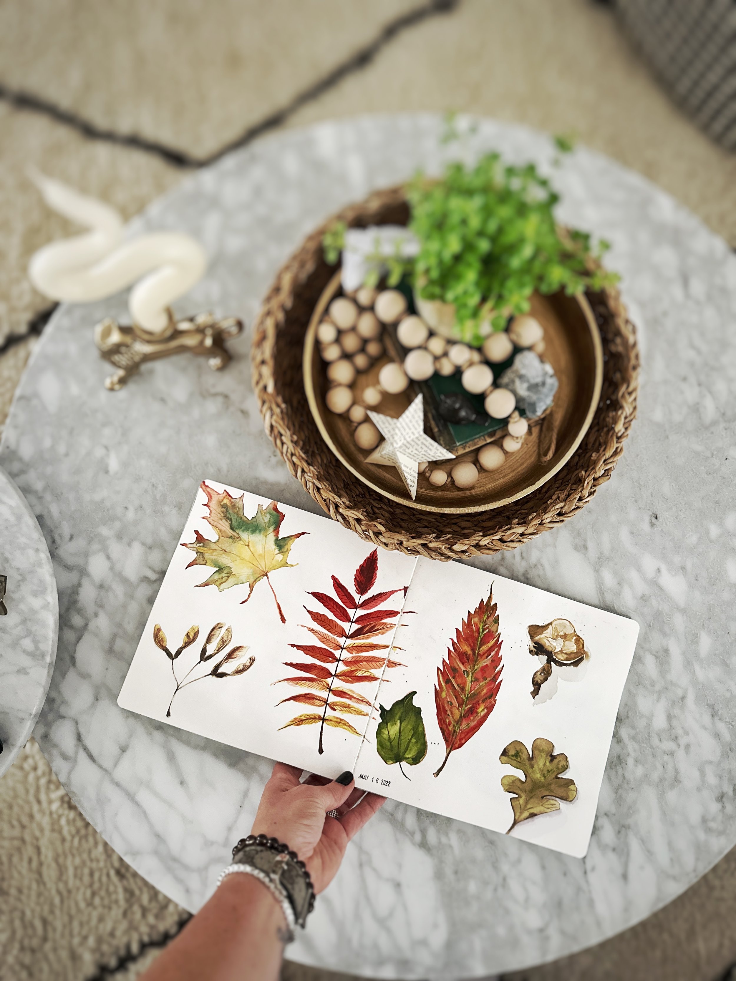 Fall-Inspired Color Mixing in Watercolor — Nicki Traikos | life i design