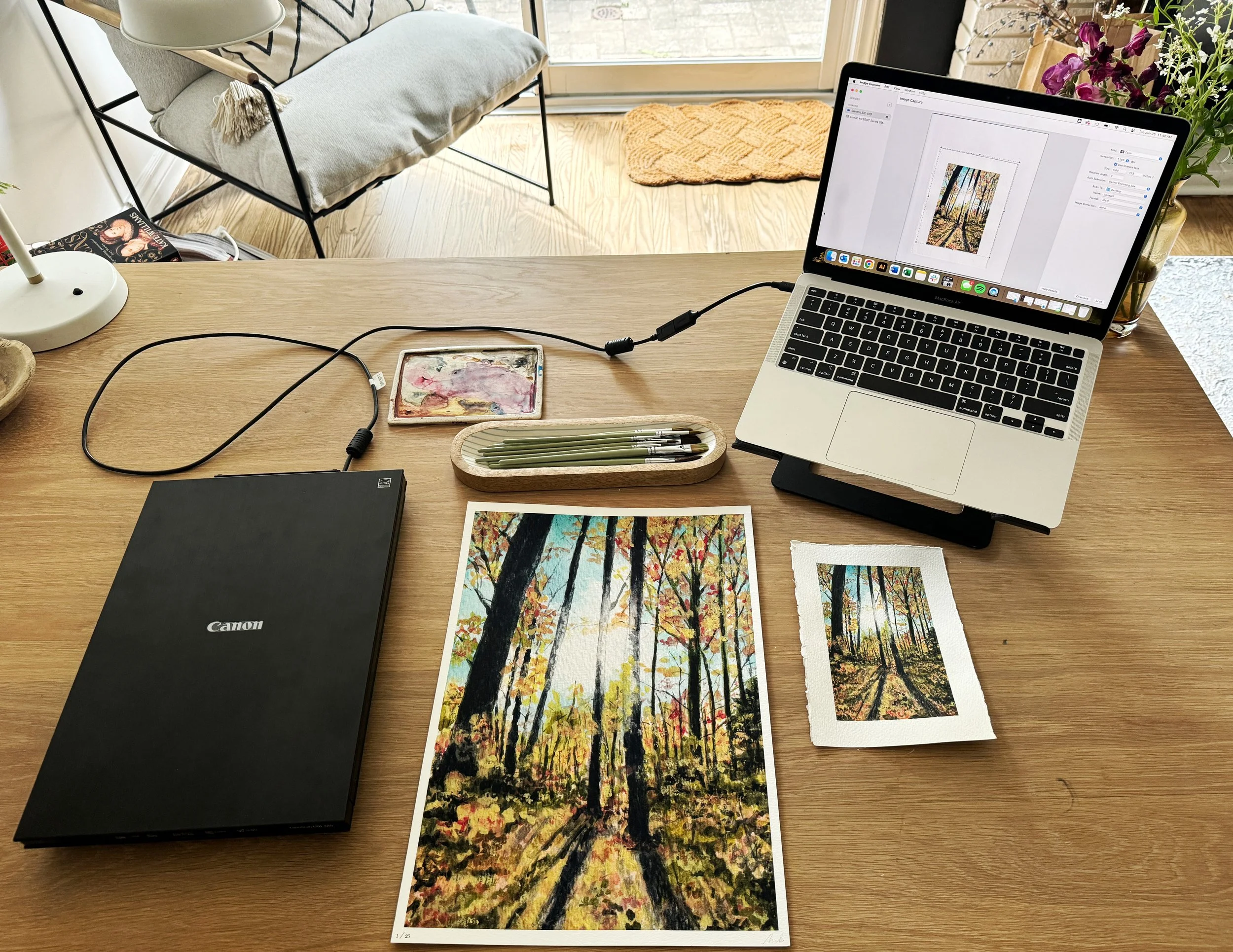 How To Scan Your Artwork for Prints — Nicki Traikos | life i design