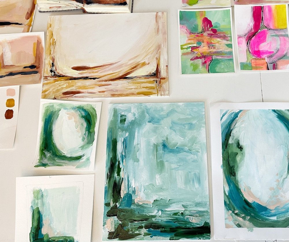 Our Newest Class is here! Abstracts Made Simple — Nicki Traikos | life ...