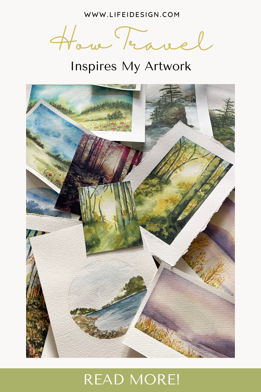 How Traveling Inspires My Art Process — Nicki Traikos | life i design