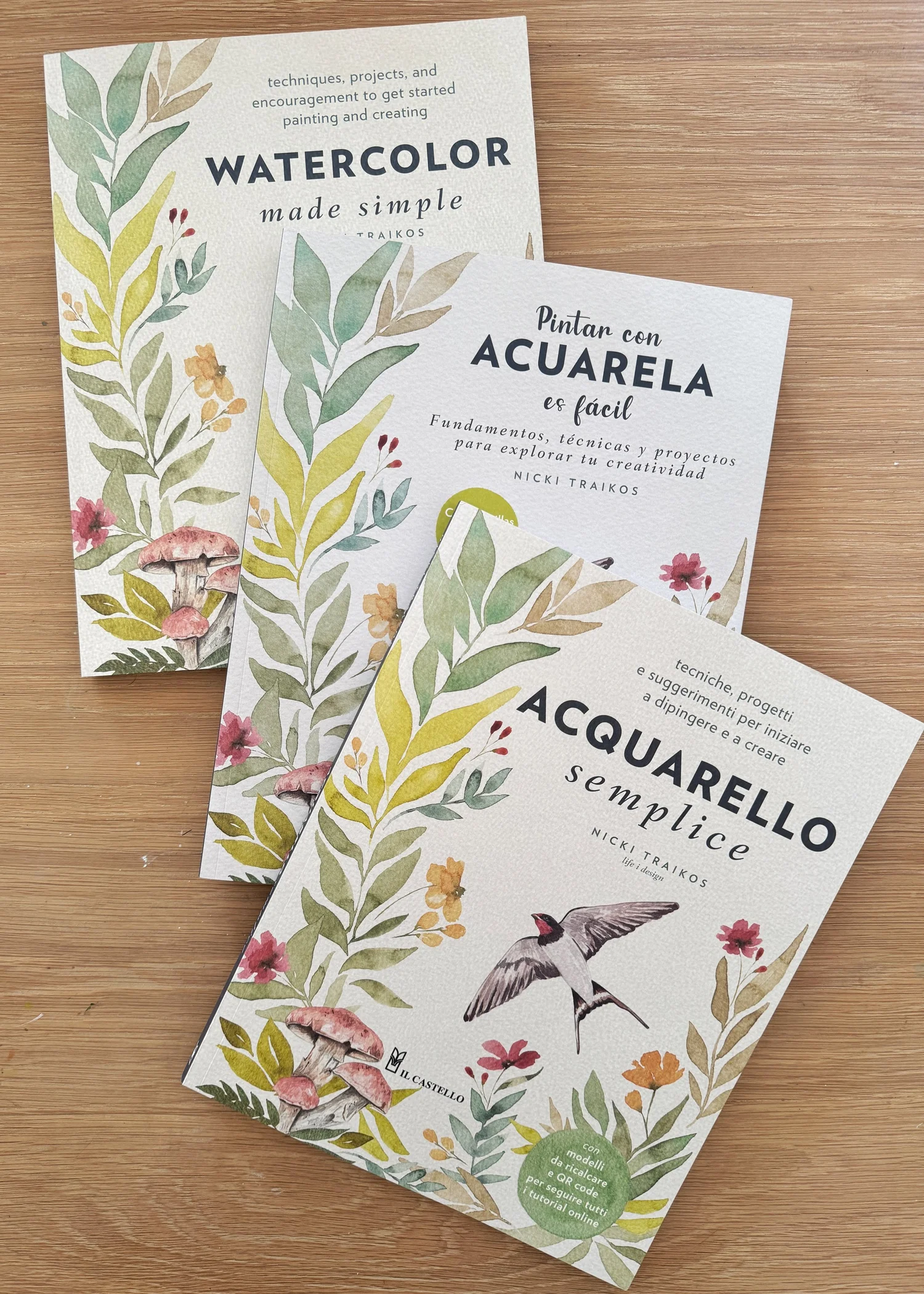 Watercolor Made Simple Book Spanish & Italian Translation Available ...
