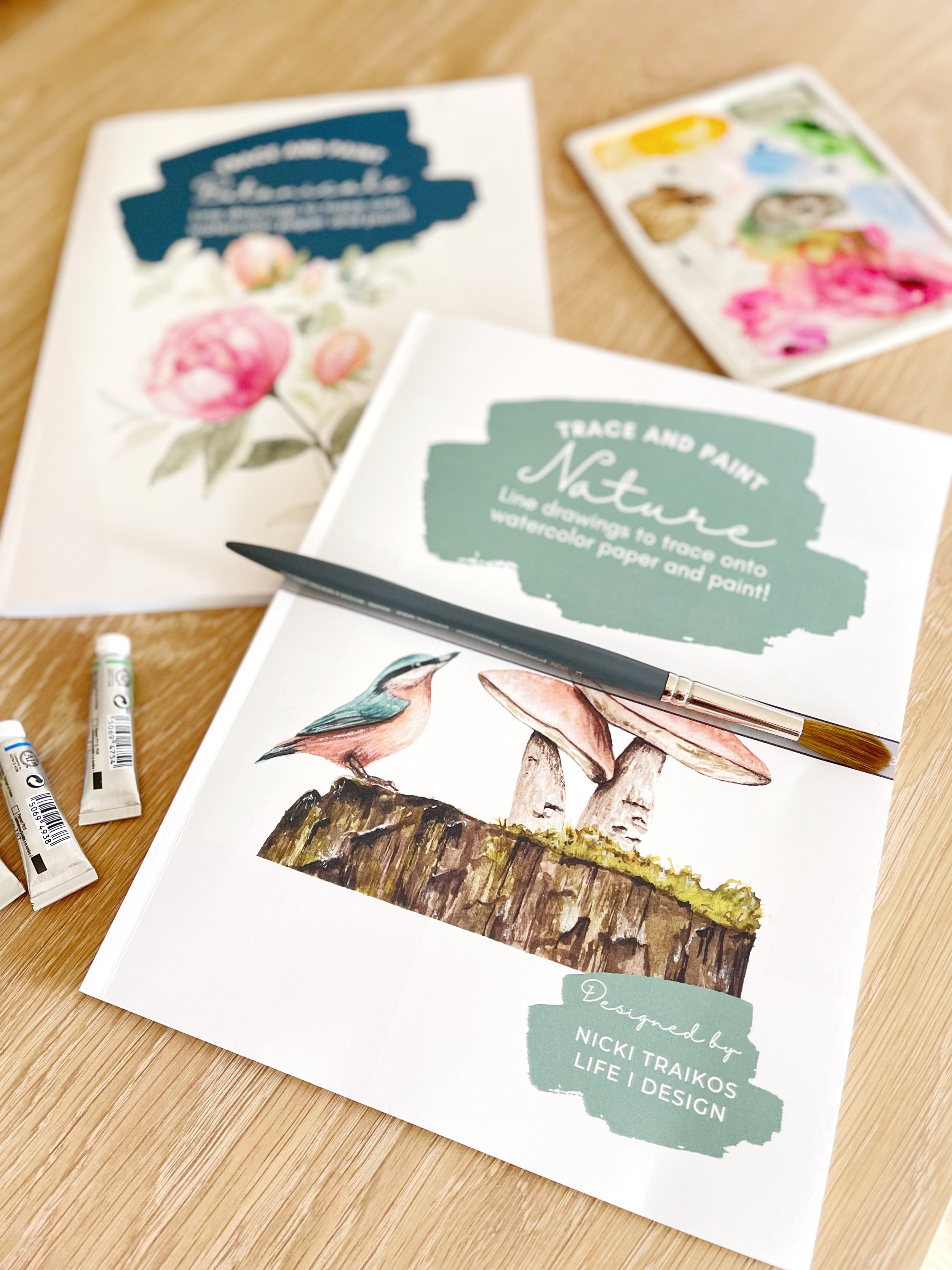 Watercolor Books — Nicki Traikos | life i design