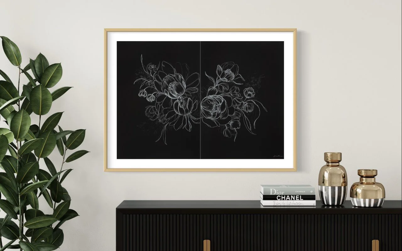 Black Floral- Sola — Sarah Mulder