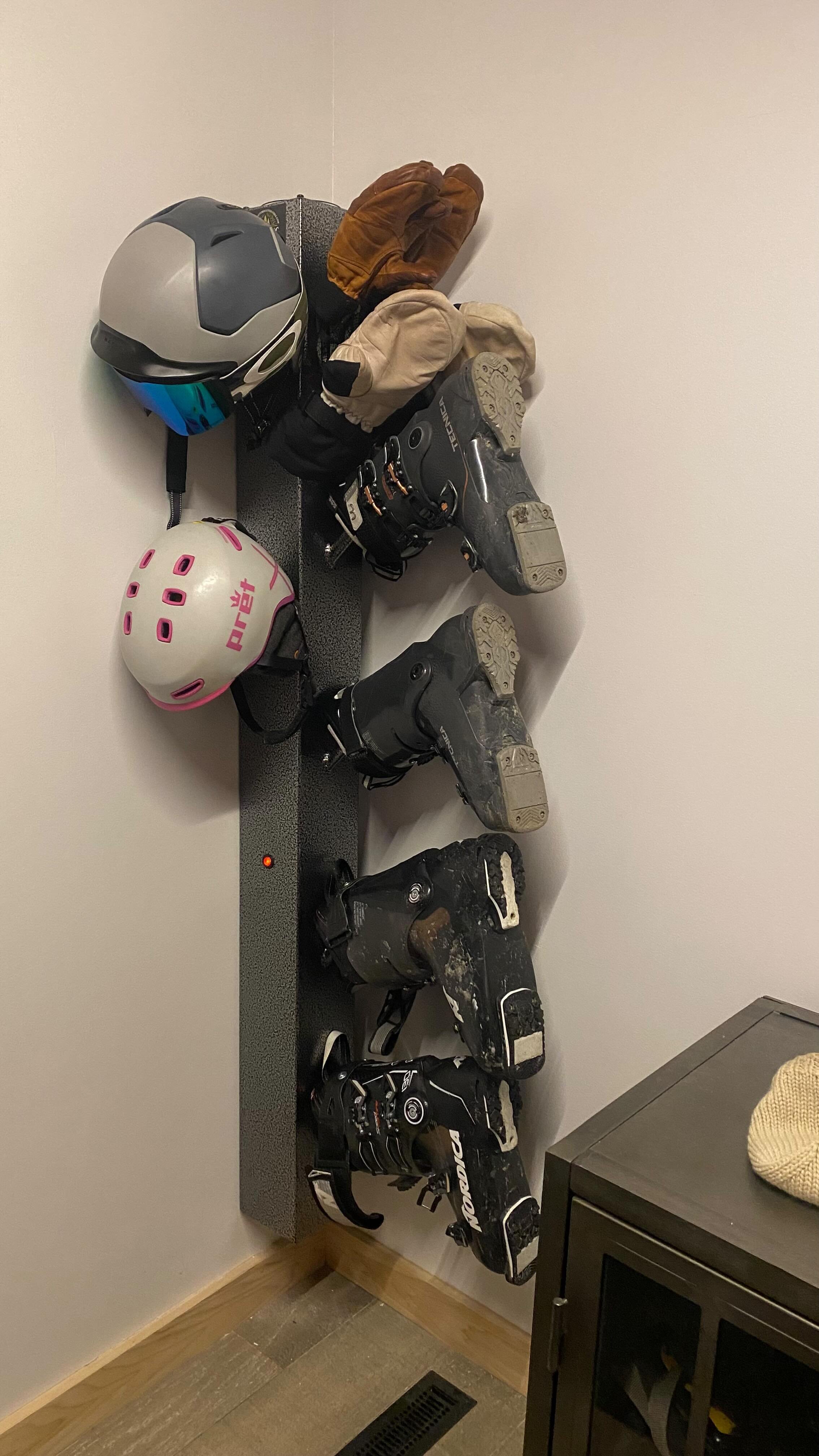 Mountain Wall Mount Boot Dryer (2, 4 & 6 Pair) — Custom Boot Dryers