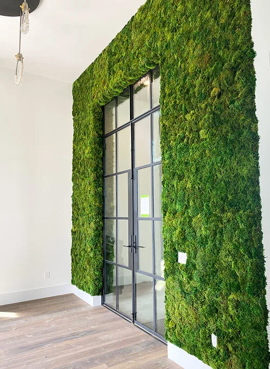 Artificial Moss Wall