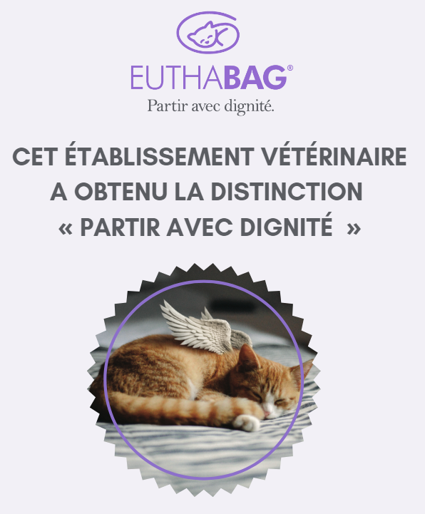 Programme Distinction Partir avec Dignité — Euthabag Pet Body Bag / Housse mortuaire pour animaux