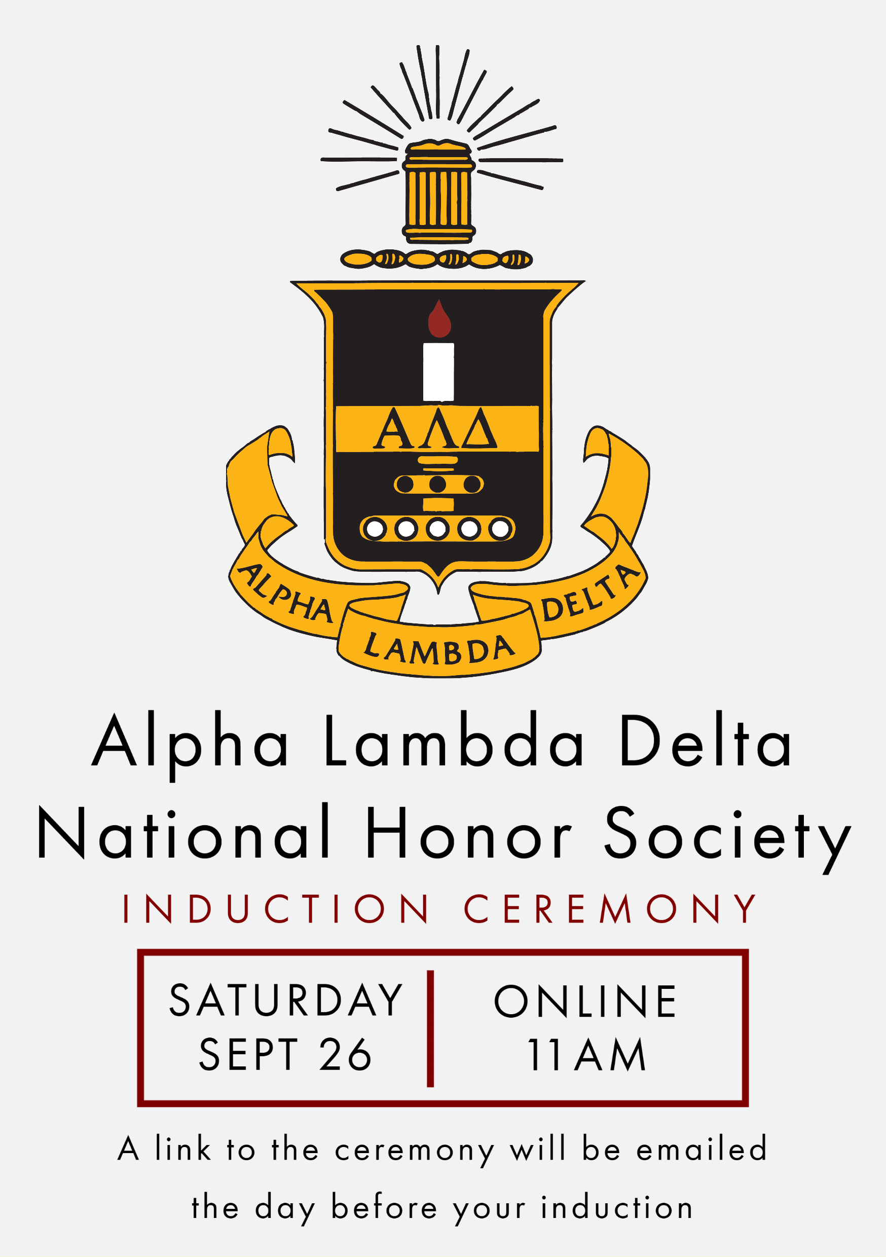 Alpha Lambda Delta's Online Induction Ceremony Guide — Alpha Lambda Delta