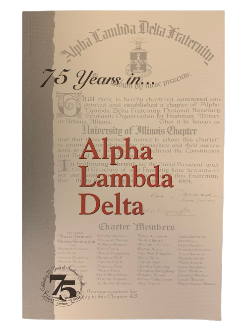Our History — Alpha Lambda Delta
