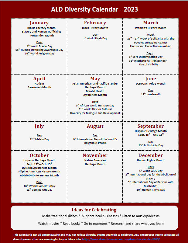 Diversity, Equity, Inclusion & Belonging — Alpha Lambda Delta