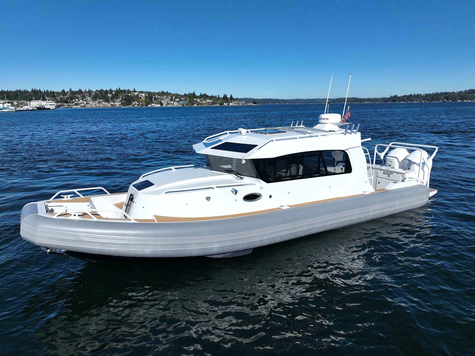 JUST SPLASHED - 35' Yachtline — LIFE PROOF BOATS