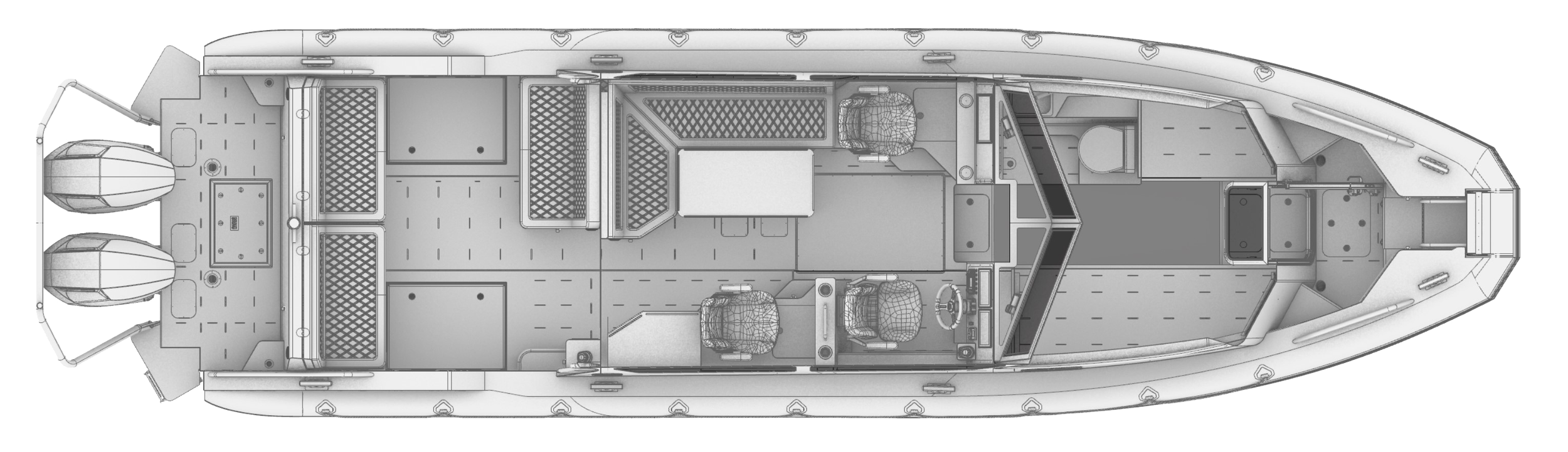 33' Full Cabin — LIFE PROOF BOATS