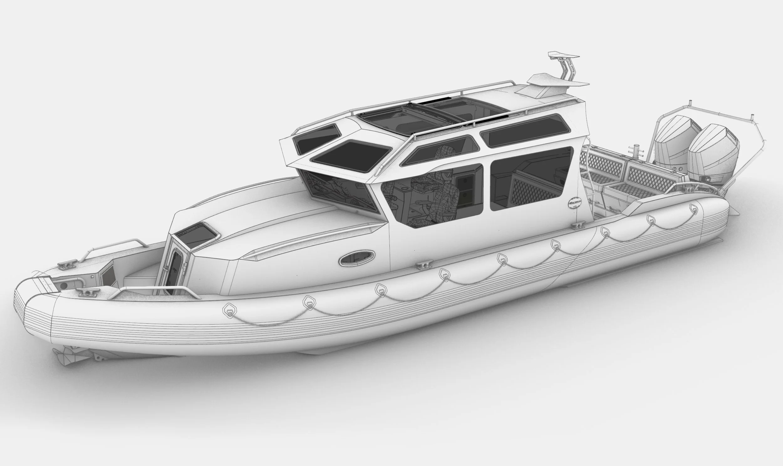 33' Full Cabin — LIFE PROOF BOATS