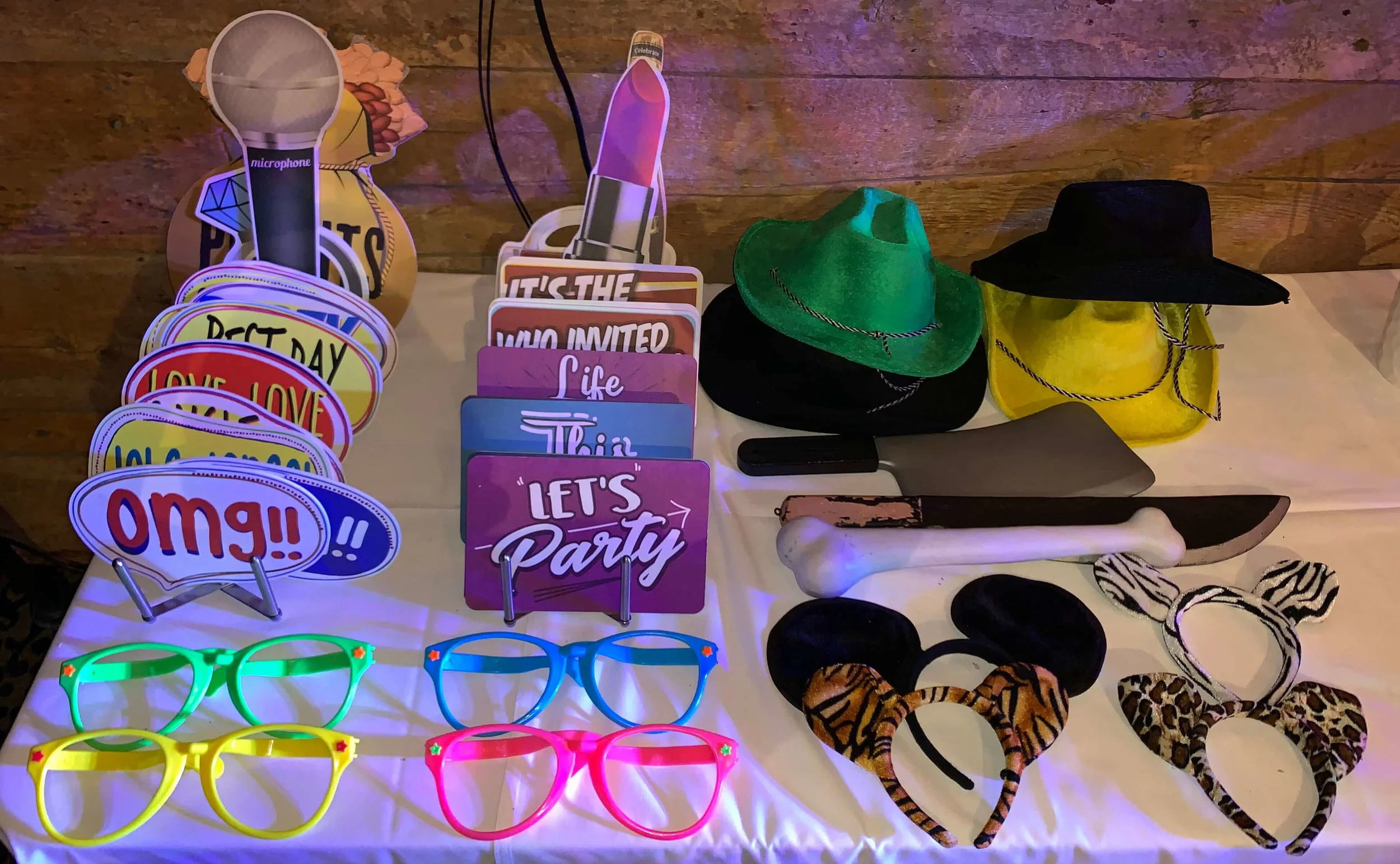 Props For Photo Booth Rental In Los Angeles And Orange County — Los ...