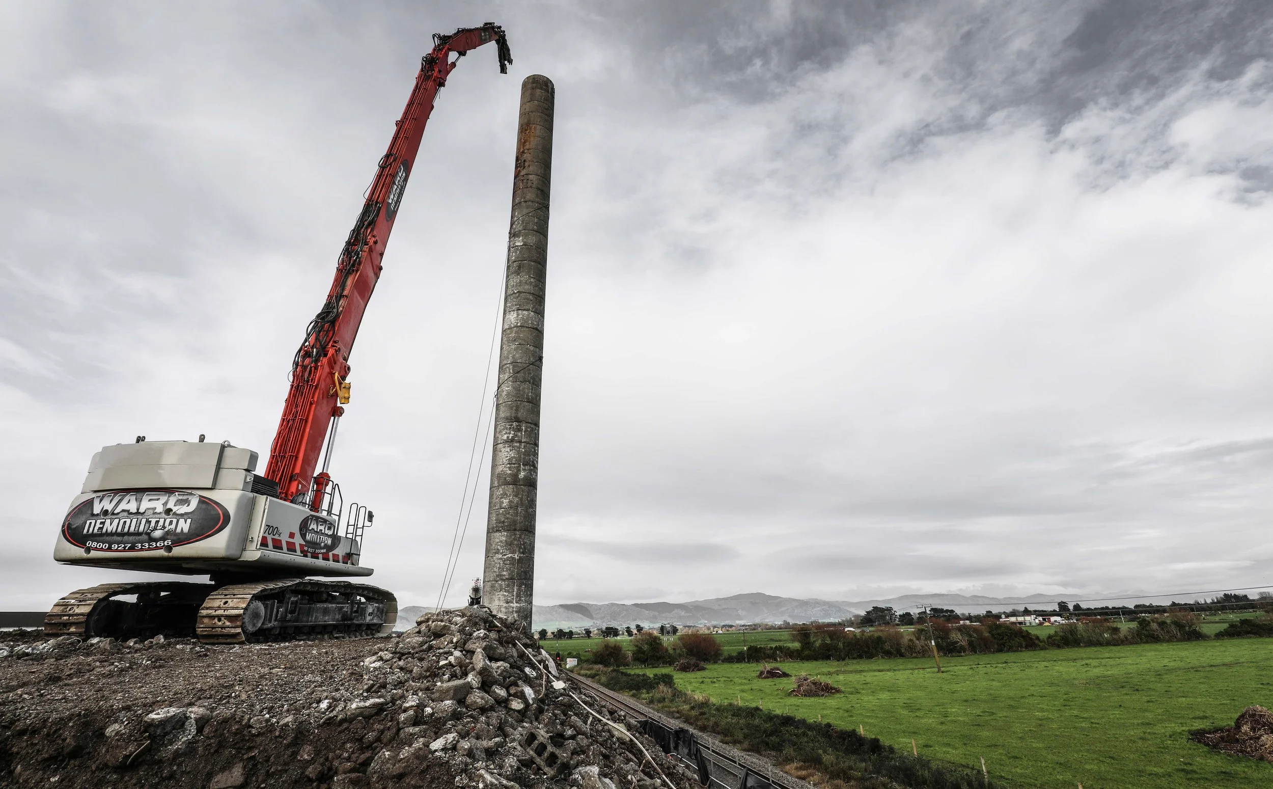 NZ Demolition & Recycling Experts · Ward Demolition