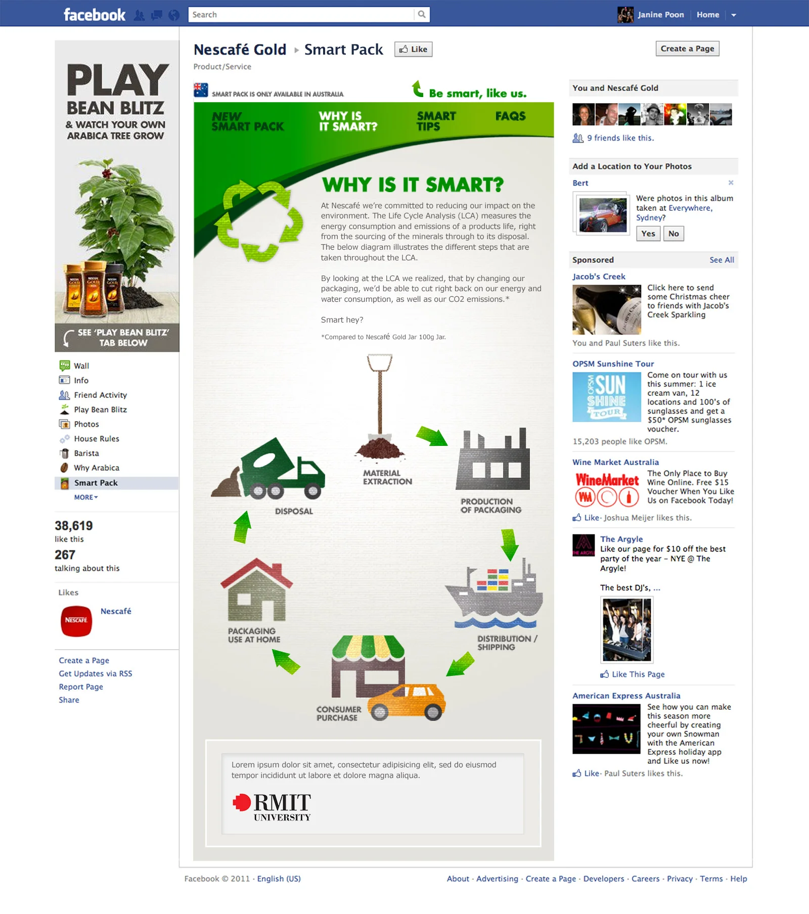 Nescafé Gold: Smart Pack Online Campaign — j9 design