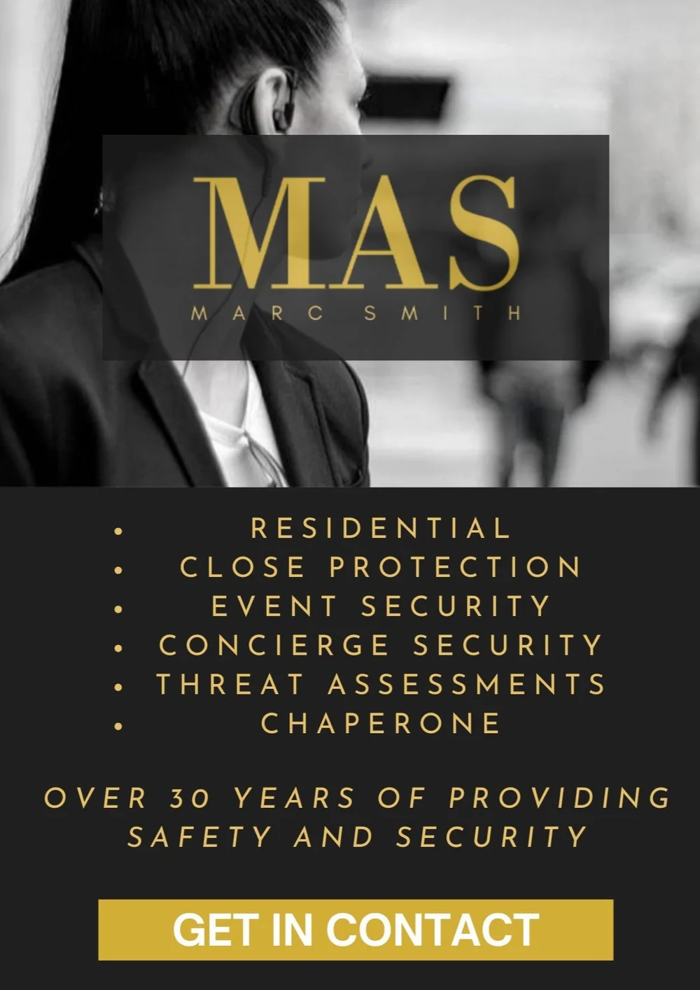 Close Protection Security Consultancy — MARC SMITH