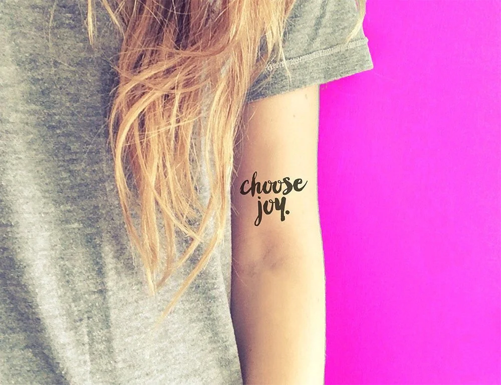 Joy symbol tattoo - Dmhtattoos.com