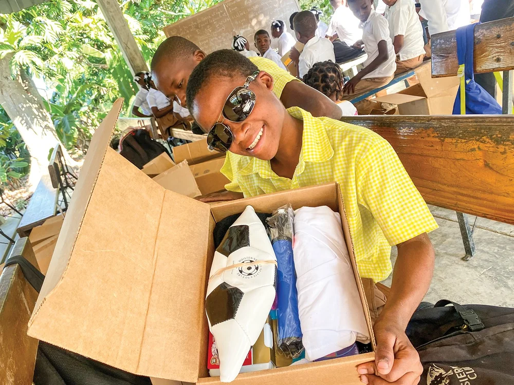 Shoeboxes in Schools — New Missions