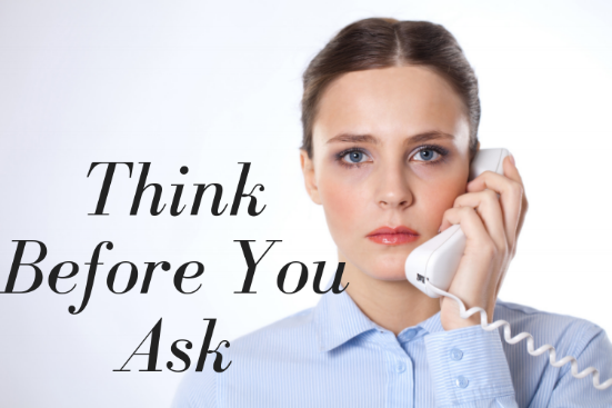 Think Before You Ask — Debby Thompson