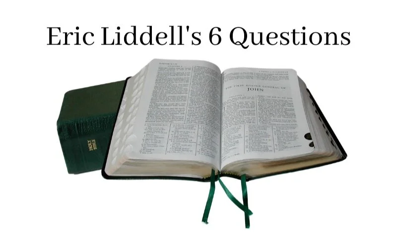 Eric Liddell's 6 Questions — Debby Thompson