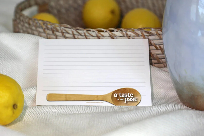 recipe cards — Gifts for Family History Lovers — Modern Heirloom Books