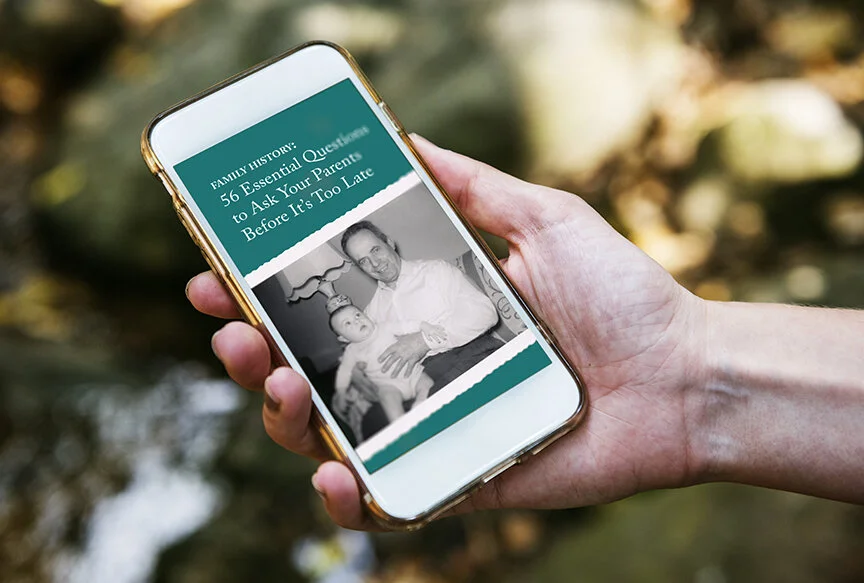56 Family History Questions for Your Parents — Modern Heirloom Books