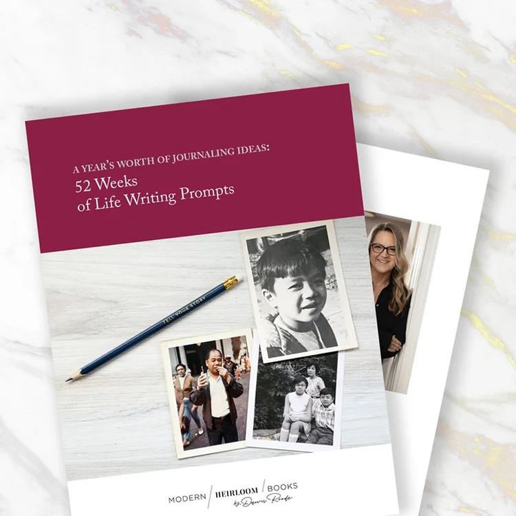 A year’s worth of journal writing prompts — Modern Heirloom Books