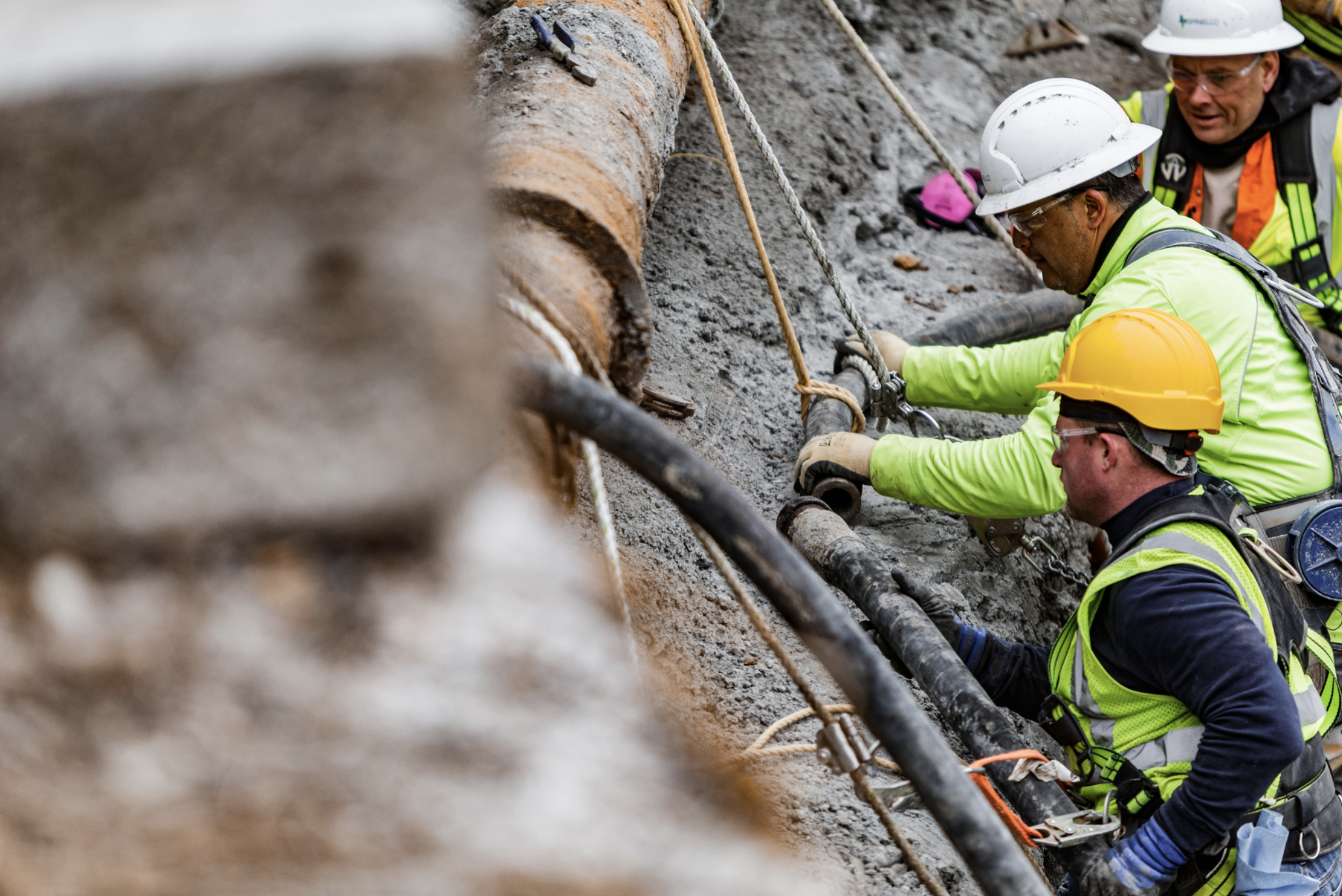 Shotcrete — Spiniello | Pipeline Rehabilitation & Construction