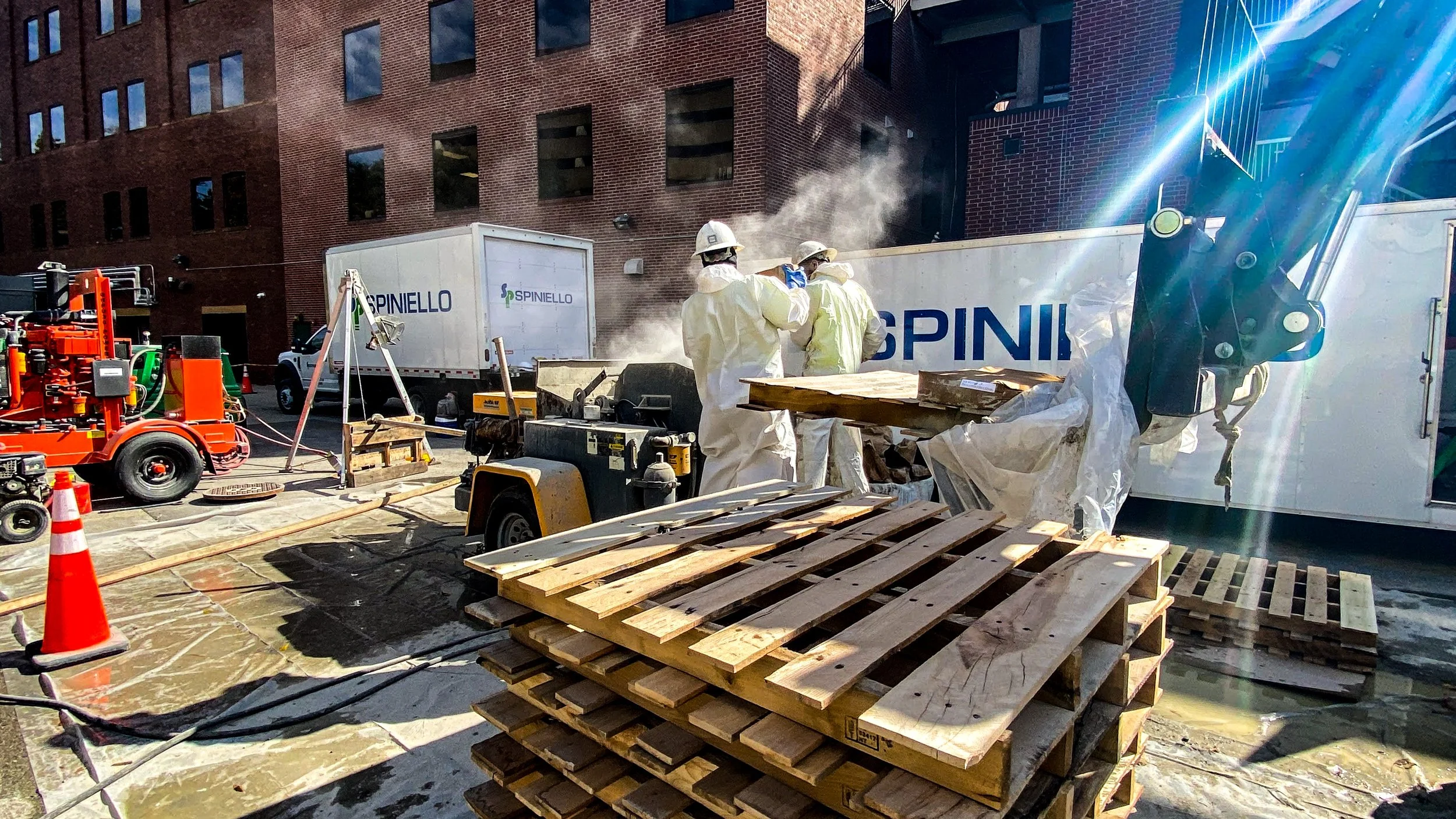 Geopolymer Lining — Spiniello | Pipeline Rehabilitation & Construction