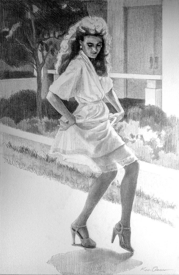 Charcoal • Graphite • Pen & Ink — kevinthomasartist